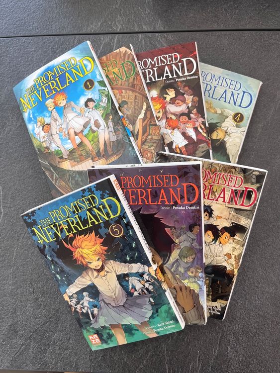 manga FR the promised neverland tome 1 à 7 | Kaufen auf Ricardo