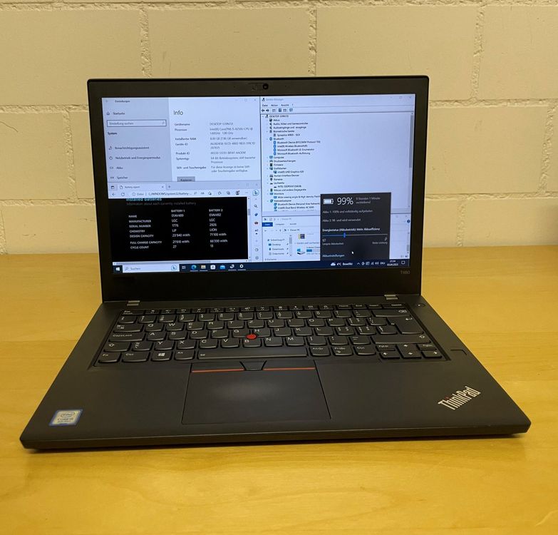 Lenovo ThinkPad T480 | 14” Full HD, i5, SSD, Fingerprint | Kaufen auf ...