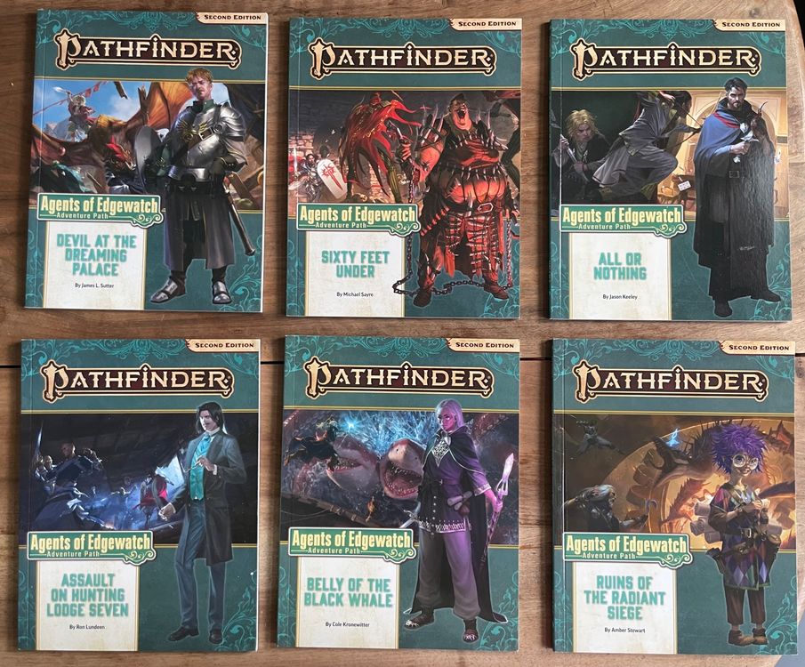 Pathfinder 2e - Agents of Edgewatch (complete adventure path | Kaufen ...