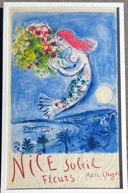 Marc Chagall (1887-1985) grosse Lithographie (Gebraucht) in Root für CHF 469 – nur Abholung auf ...