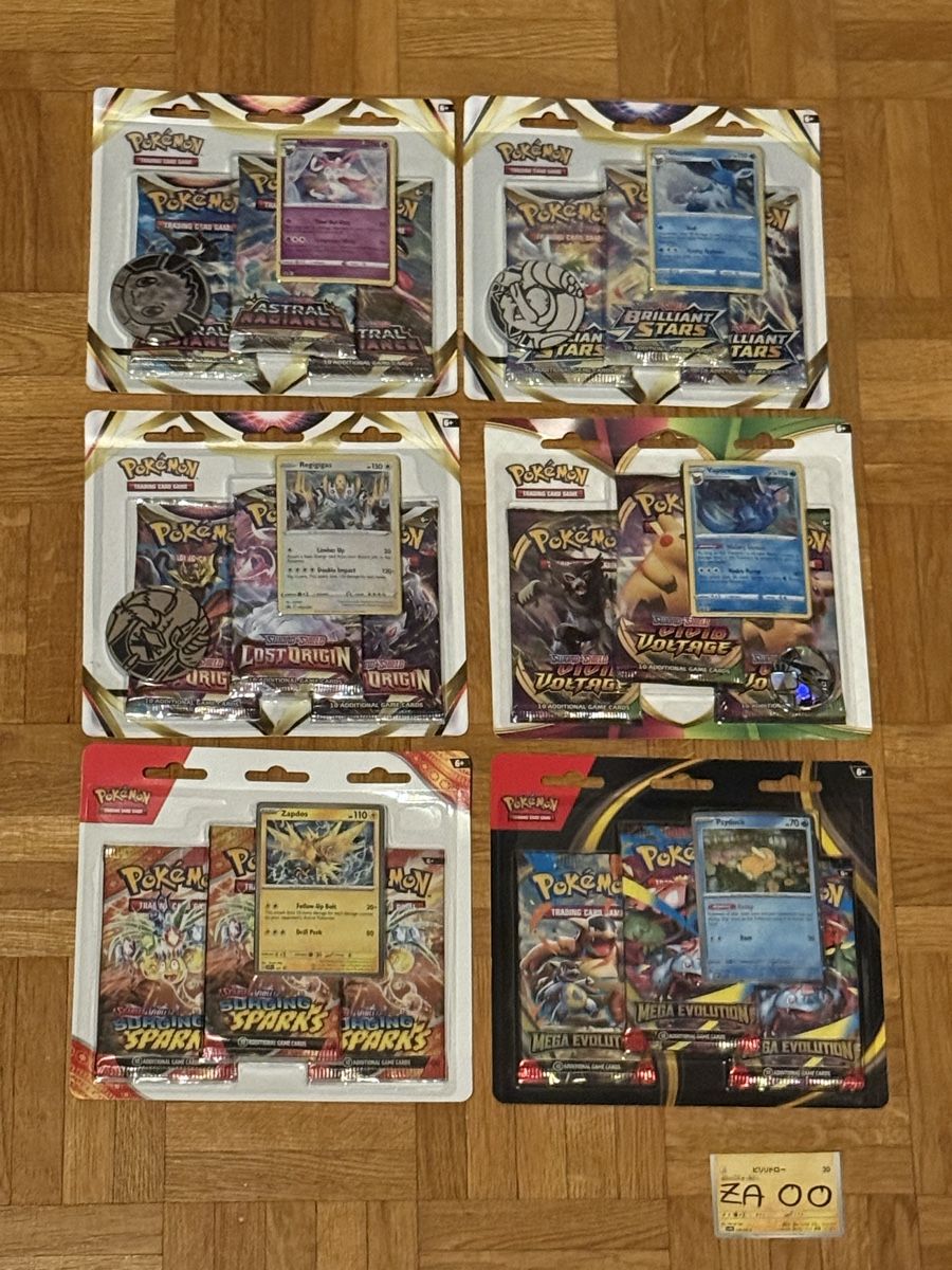 Pokemon 3-pack lot bulk set ENG (Neu und originalverpackt) in Thônex ...