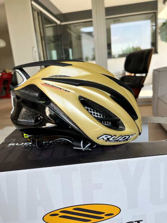 Rudy Project Racemaster Helm Gold (Neu und originalverpackt) in ...