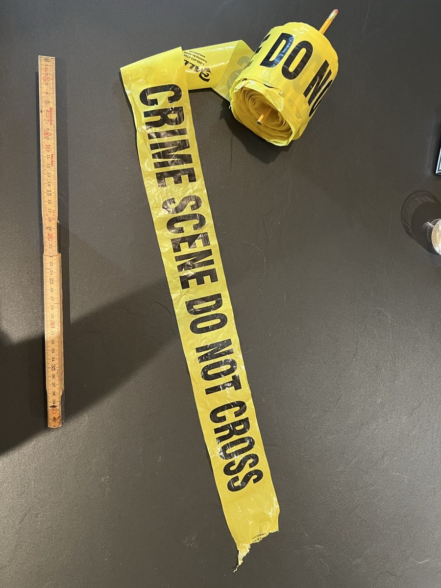 Crime Scene Absperrband, Neu, x Meter, Original 🚧! (Gebraucht) in Lyss ...