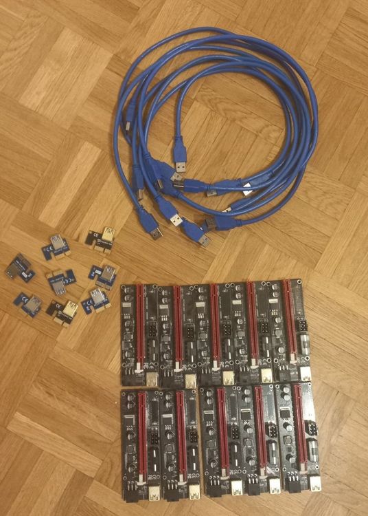 Mining GPU Riser 8+2 (D'occasion) à gland pour CHF 1 – avec livraison ...