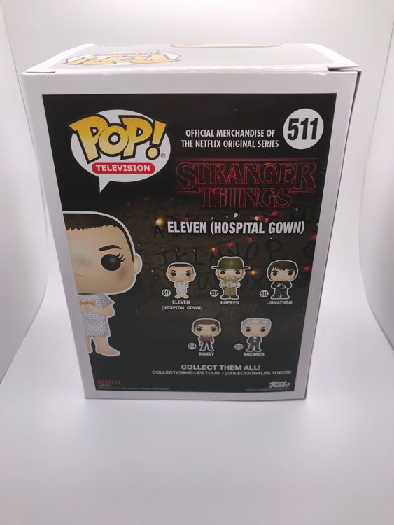 Funko POP - 511 - Eleven ( Hospital Gown ) - Stranger Things (Neu ...
