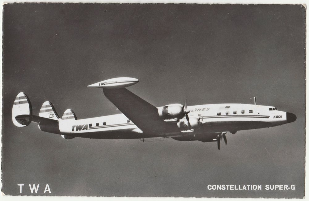 TWA Constellation Super-G ( um 1957) (Gebraucht) in Fällanden für CHF 6 ...