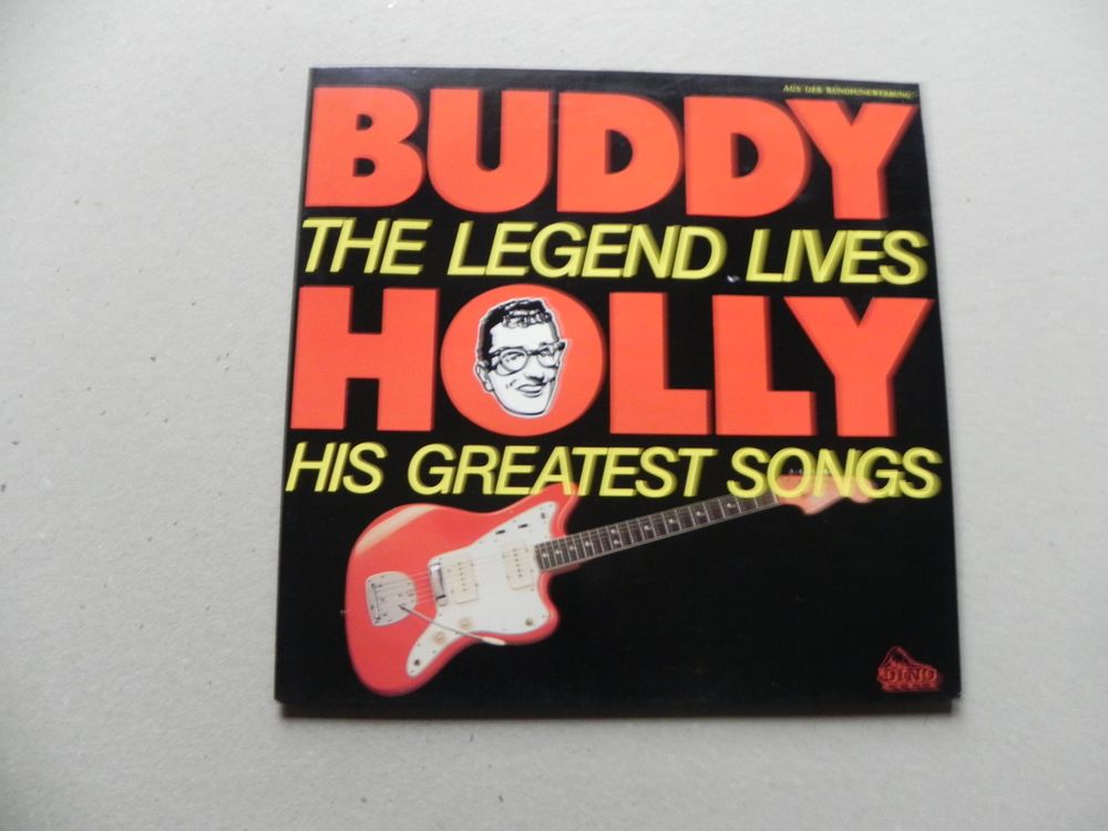 LP USA Rock`n`Roll Legend Buddy Holly 1987 Greatest Songs (Gebraucht ...