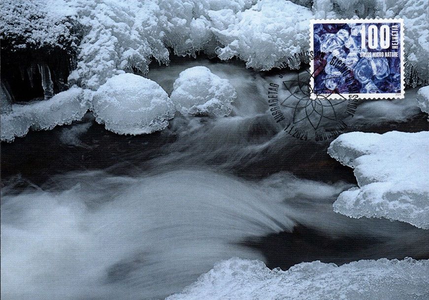 Maximumkarte Naturmuster - Eis | Kaufen auf Ricardo