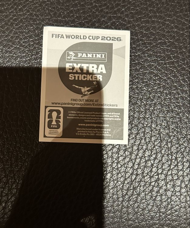 Panini FIFA World Cup 2026 Extra Sticker - Cody Gakpo! (Neu (gemäss ...