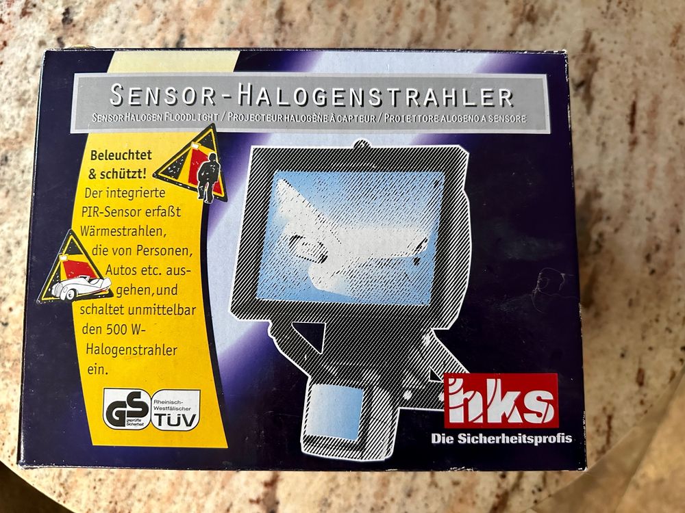 SENSOR-HALOGENSTRAHLER 500 W (Neu und originalverpackt) in Spreitenbach ...