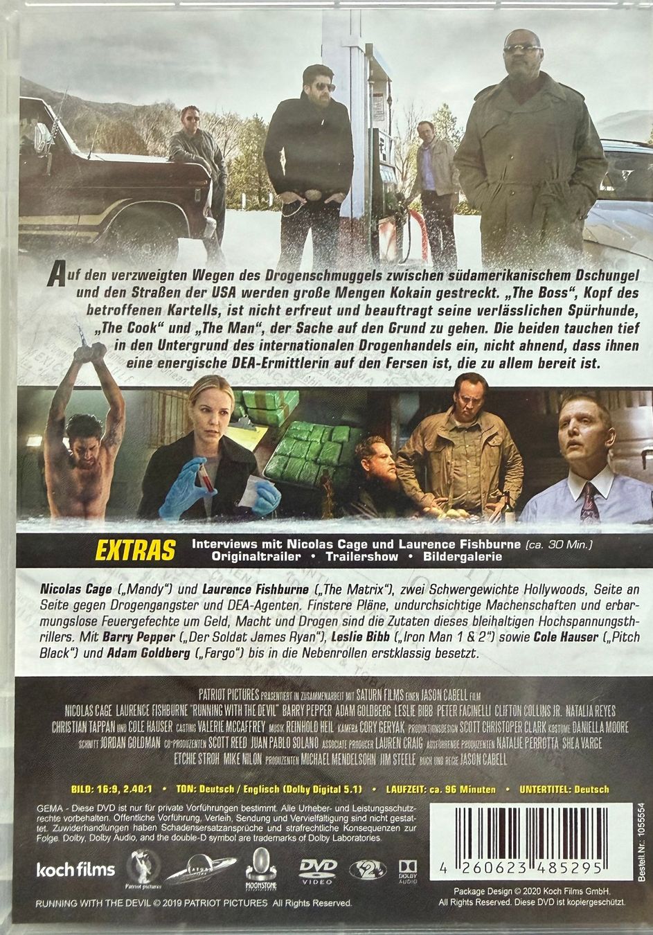 DVD-Running with the Devil (Nicolas Cage, Laurence Fishburn) (Gebraucht ...