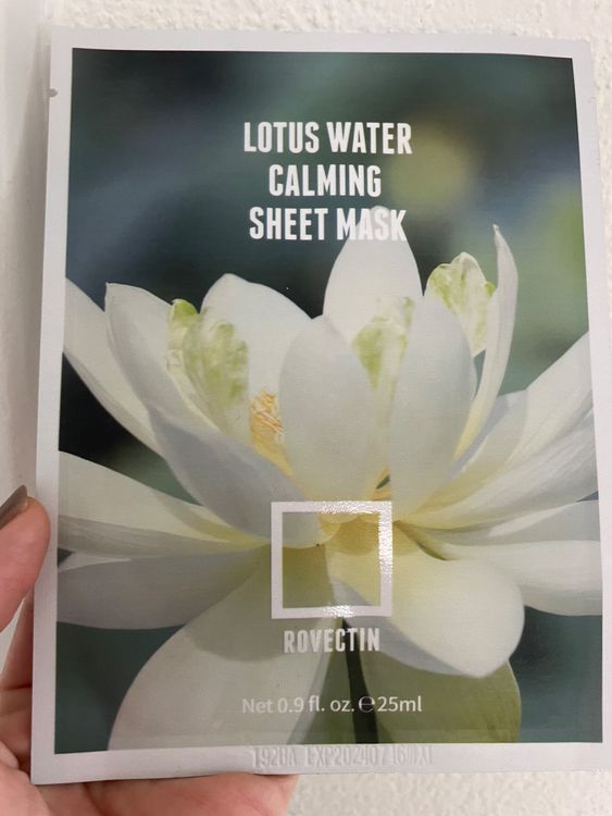 ROVECTIN LOTUS SHEET MASK Made in Korea Neu | Kaufen auf Ricardo