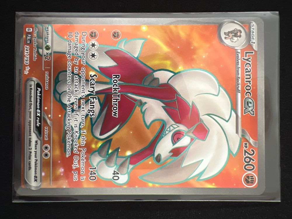 Pokémon Lycanroc ex 241/193 (Neu (gemäss Beschreibung)) in Wettingen ...