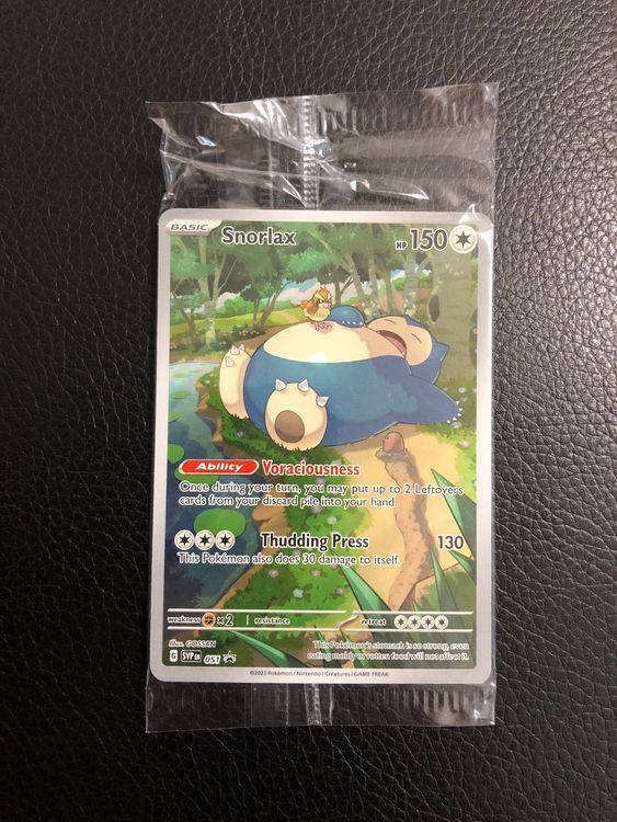 2023 Snorlax Promo SEALED 051 Scarlet & Violet 151 Ab 1 (Gebraucht) in Paradiso für CHF 3 – mit ...