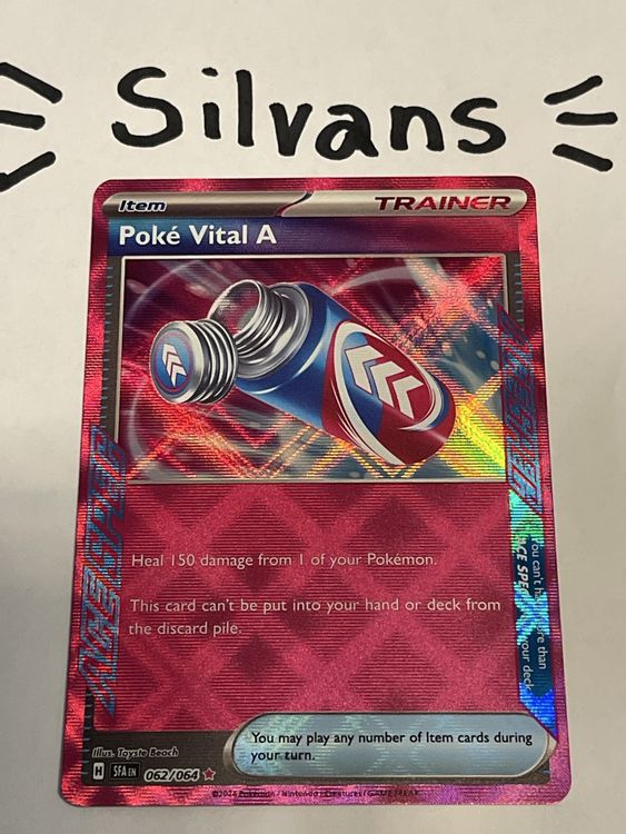 Poke Vital A ACE SPEC 062/064 Shrouded Fable Englisch | Kaufen auf Ricardo