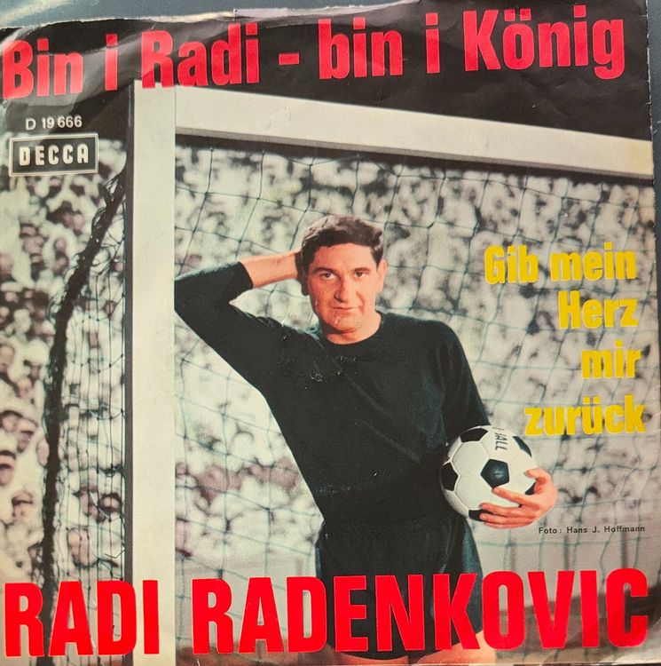 Vinyl-Single Radi Radenkovic - Bin i Radi - bin i König (Gebraucht) in ...