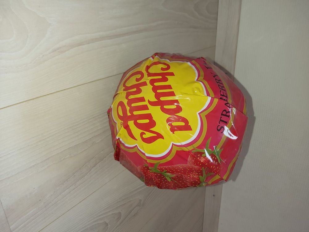 Sucette géante Chupa Chups fraise décoration fête 🍭🎉🍭 (Gebraucht) in La ...