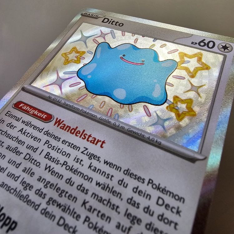 Pokemon Karte Paldeas Schicksale Baby Shiny Ditto | Kaufen auf Ricardo