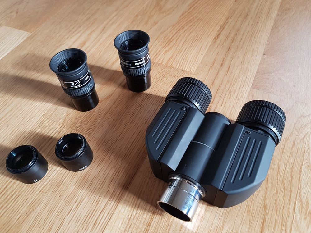Binoculaire pour télescope + 2x oculaires + 2 Lens de Barlow (Gebraucht) in Lausanne für CHF 427 ...