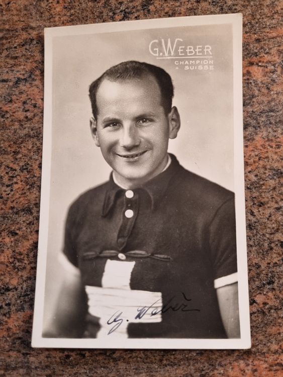 G.Weber Champion Swiss mit Originalunterschrift | Kaufen auf Ricardo