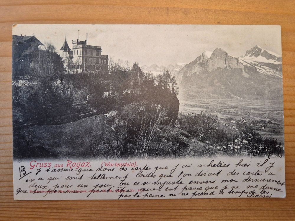 CH-AK Gruss aus Ragaz gel. Zustand gemäss Bilder (Gebraucht) in ...