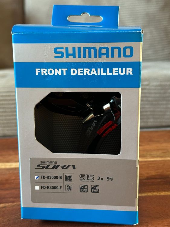Shimano Sora Front Umwerfer 2x9 FD-R 3000B - NEU und OVP (Neu und originalverpackt) in ...