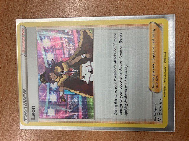 Pokemon Trainer Leon 154/185 Holo (Gebraucht) in Ruggell für CHF 0.3 ...