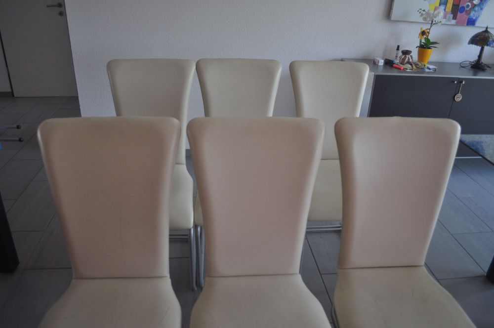 Stühle Leder 6 | Kaufen auf Ricardo
