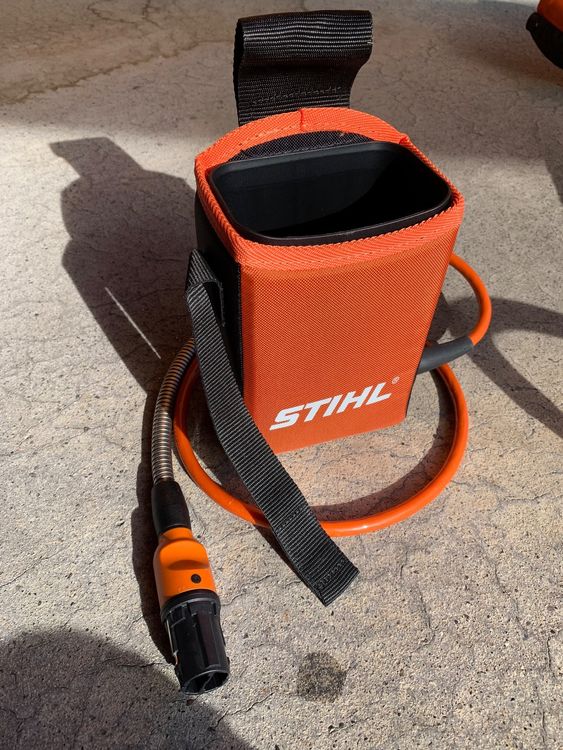 Stihl Motorsense FSA130R und Gürteltasche neuwertig + Accu. (Gebraucht ...