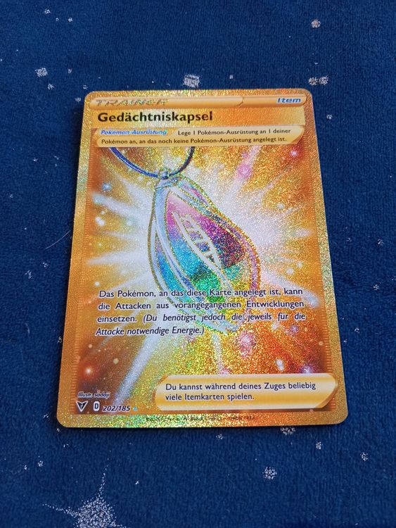 Gedächtniskapsel/Memory Capsule Secret Rare (DE) VIV 202/185 (Neu ...