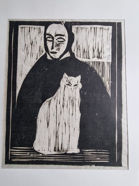 KÜNSTLER UNLESERLICH SIGNIERT HOLZSCHNITT SIGNIERT NUMMERIER (Gebraucht) in Gersau für CHF 25 ...