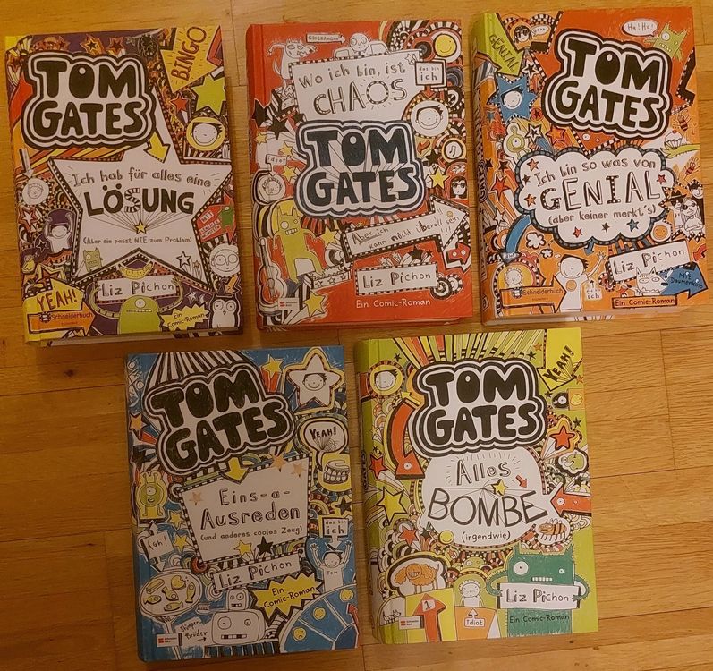 Liz Pichon - Tom Gates 5 Bände (Gebraucht) in Oberwil BL für CHF 16 ...