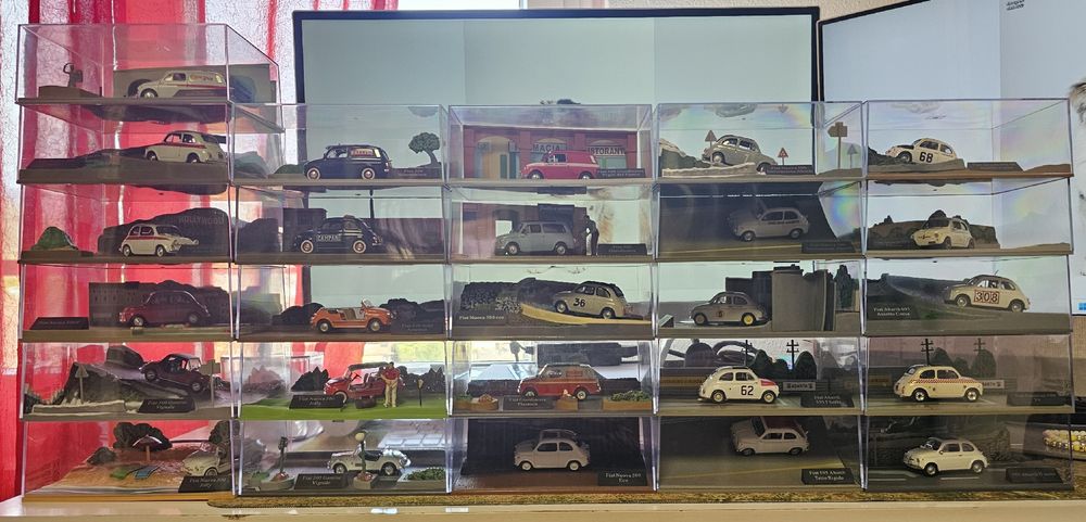 Sammlung Diorama Fiat 500 1:43 (Gebraucht) in Brunnen für CHF 500 – nur ...