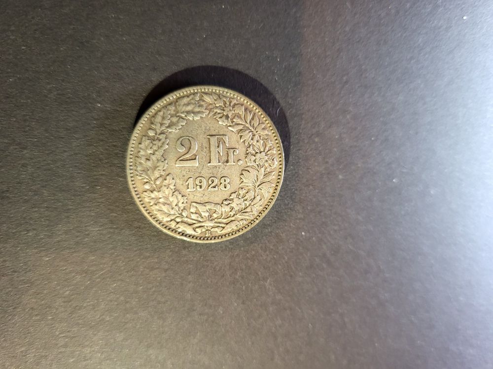 2 Fr. 1928 (Gebraucht) in inkwil für CHF 5 – mit Lieferung auf Ricardo kaufen