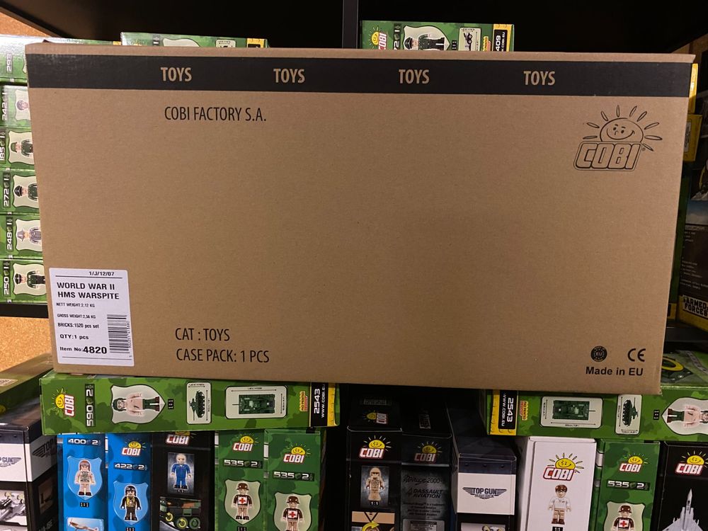 Cobi 4820 - HMS Warspite (NEU/EOL) | Kaufen auf Ricardo