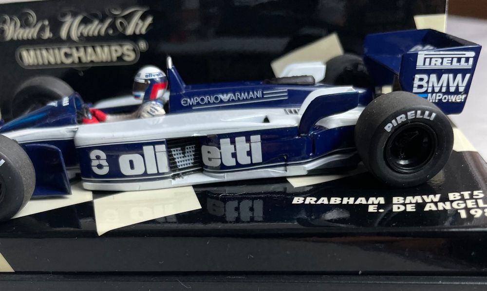 Modell Auto BRABHAM-F1 BT 55 BMW N8 Season 1986 Angelis | Acheter sur ...