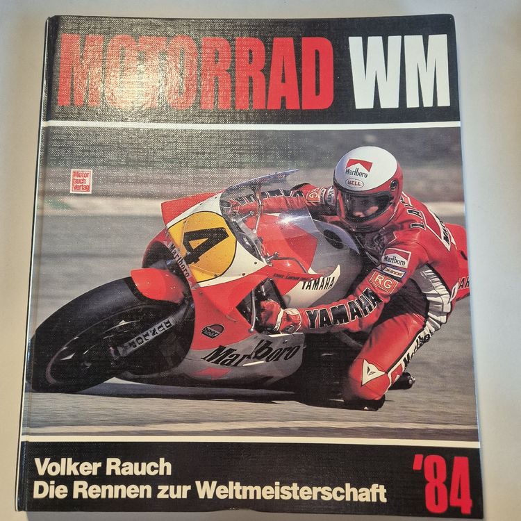 Motorrad WM 1984-Volker Rauch, Rarität für Kenner! (Neu (gemäss ...