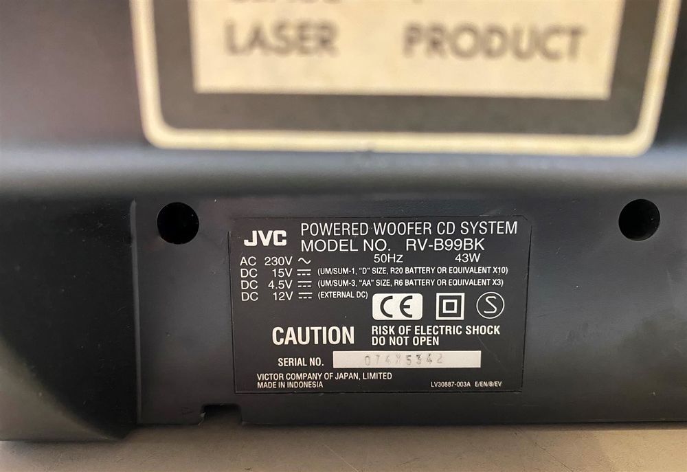 JVC RV-B99 Soundblaster (Gebraucht) in Winterthur für CHF 59 – nur ...