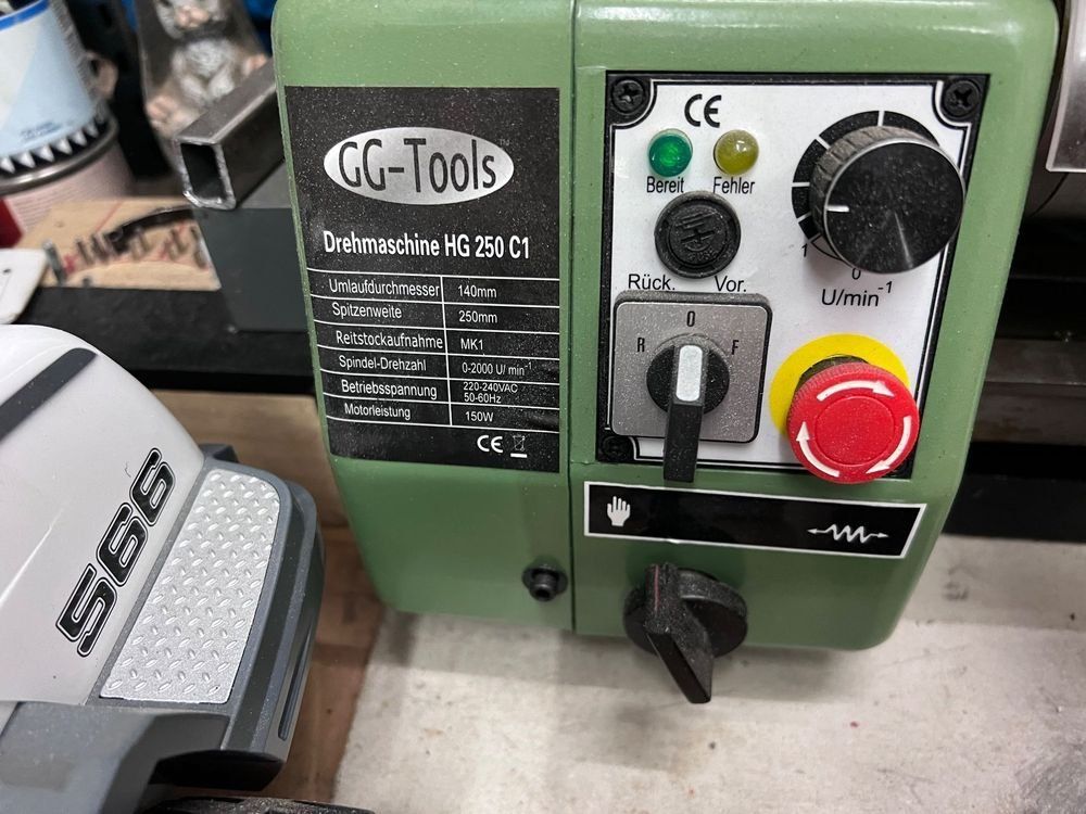 Drehmaschine GG TOOLS HG 250 C1 (Neu (gemäss Beschreibung)) in Muri AG für CHF 520 – nur ...