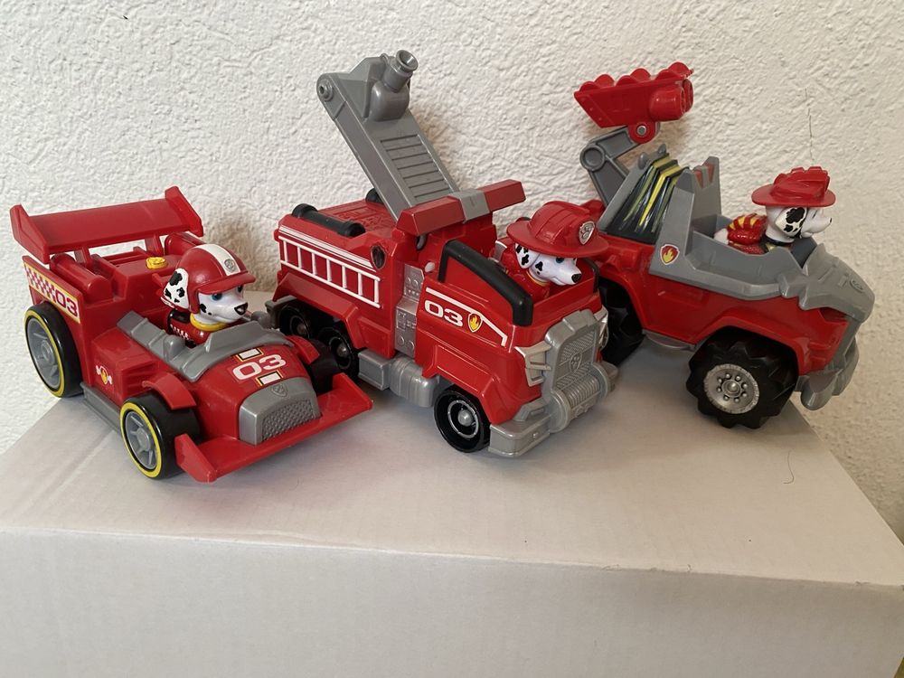 Paw Patrol Feuerwehrmann Sam Set mit (Gebraucht) in Meilen für CHF 15 – mit Lieferung auf ...