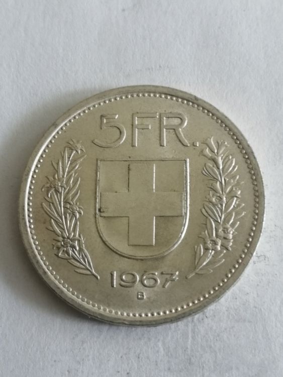 5 Fr. 1967 Silber | Kaufen auf Ricardo