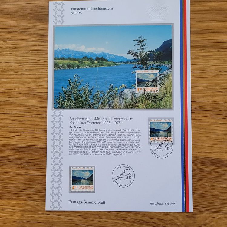 Documente Fürstentum Liechtenstein Vaduz 1995 (Gebraucht) in Biel/Bienne für CHF 1 – mit ...