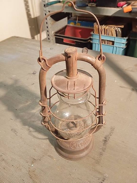 Feuerhand Laterne Nr. 323, Originalzustand, Vintage (Gebraucht) in ...
