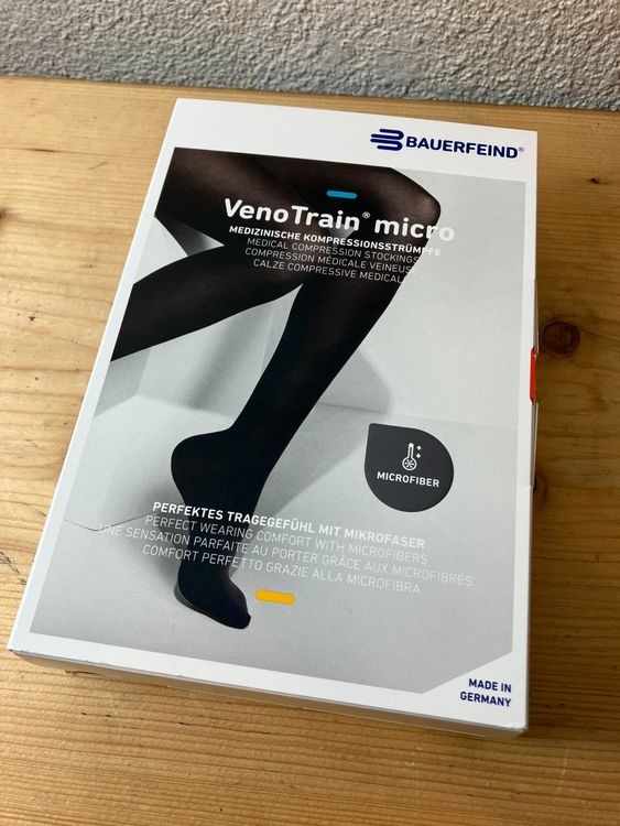 Bauerfeind VenoTrain micro Ccl2 Grösse M normal caramel (Gebraucht) in ...