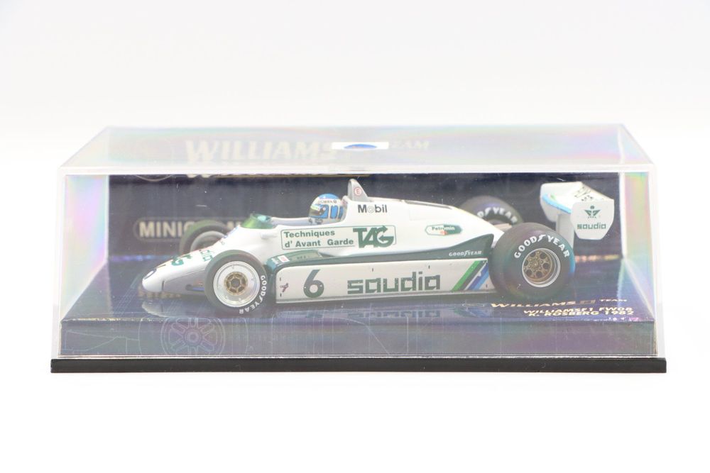 Williams F1 FW08 K.Rosberg 1982 1:43 Minichamps (Neu und ...