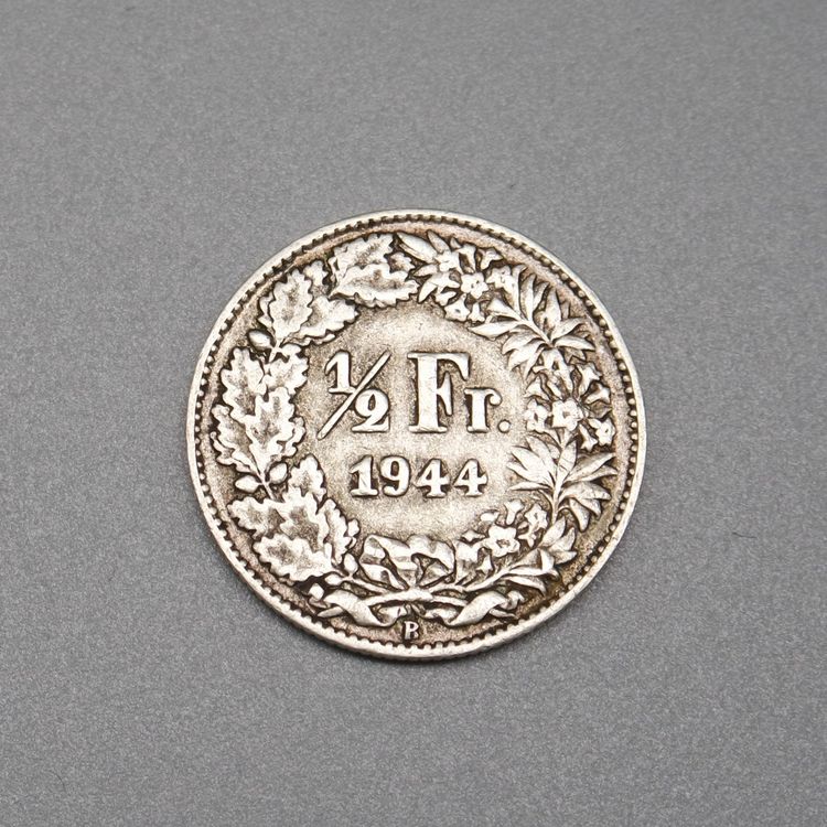 50 Rappen Münze Füfzgi 1944 Silber | Kaufen auf Ricardo