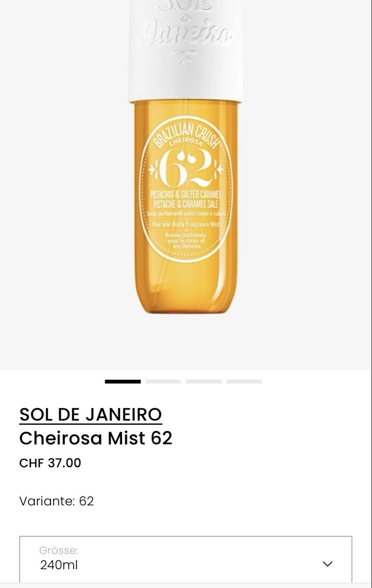 Sol de Janeiro Cheirosa '62 Duft-Spray (Gebraucht) in Oberrieden für ...