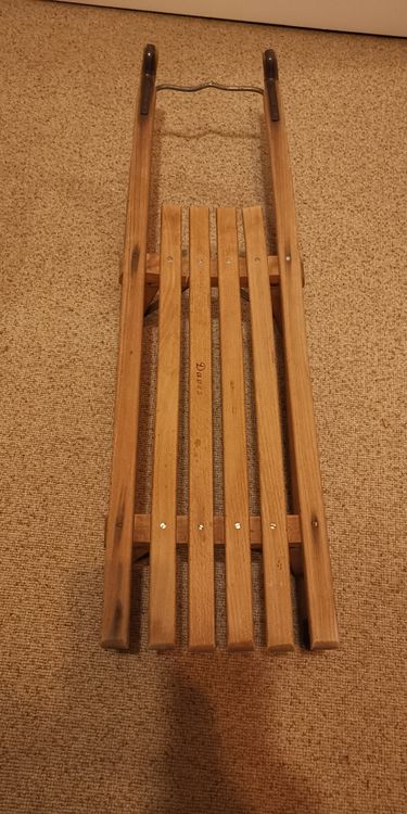Davoser Holzschlitten 100cm (Gebraucht) in Hittnau für CHF 1 – nur ...