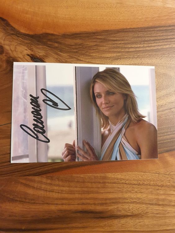 Cameron Diaz, handsigniert | Kaufen auf Ricardo