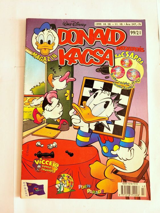 Donald Duck Heft (Ungarisch) / Donald Kacsa Magazin von 1999 (Gebraucht) in Schöftland für CHF 1 ...
